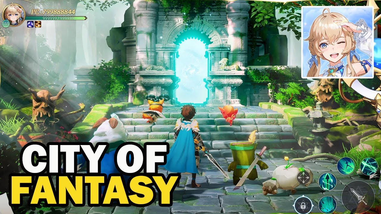 Gameplay Walkthrough City of Fantasy MMORPG Open World ( Android ...