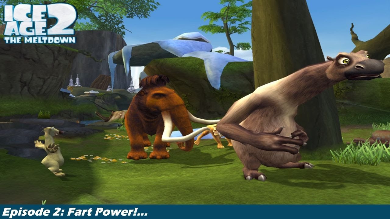 Let's Play Ice Age 2 The Meltdown (PS2) Episode 2: Fart Power!... - YouTube