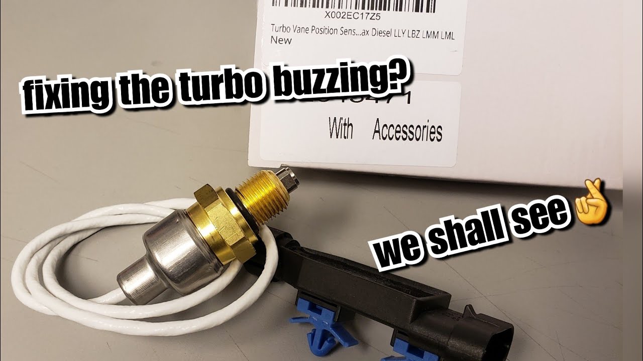 Install turbo postion sensor on the LBZ - YouTube