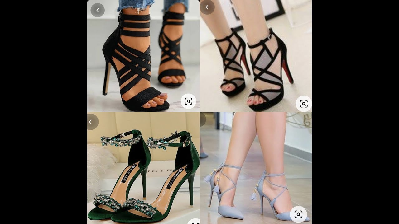 high heel sandal designs - YouTube