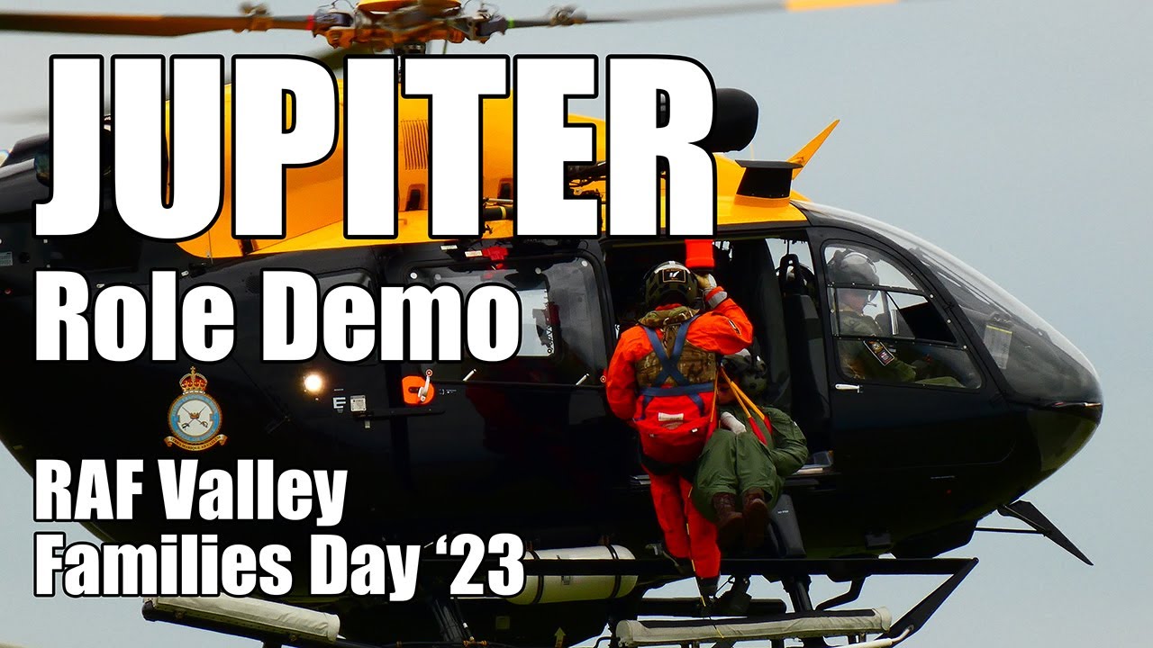 Jupiter Helicopter Role Demonstration – RAF Valley Families Day, 2023 ...