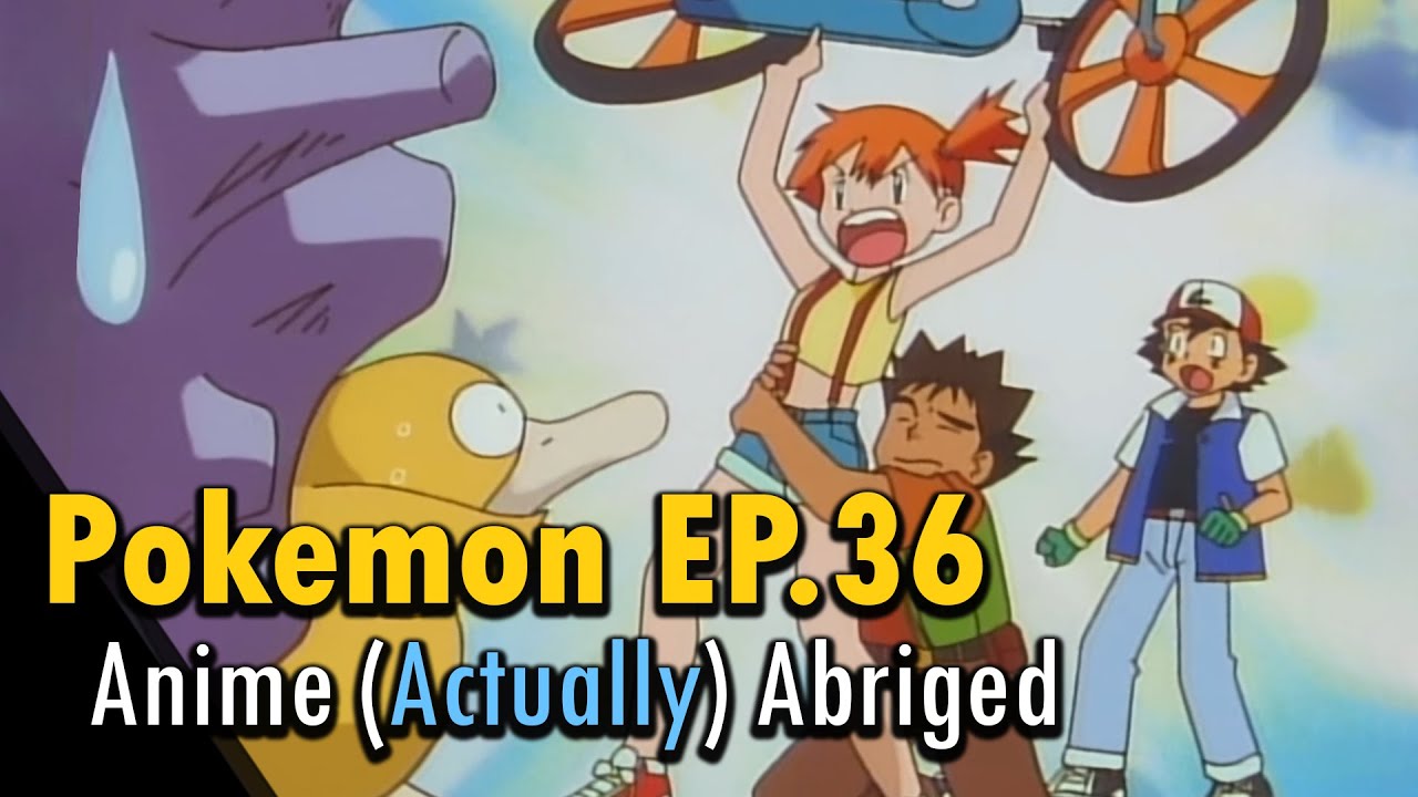 I (actually) abridged Pokemon Episode 36 to about a minute - YouTube