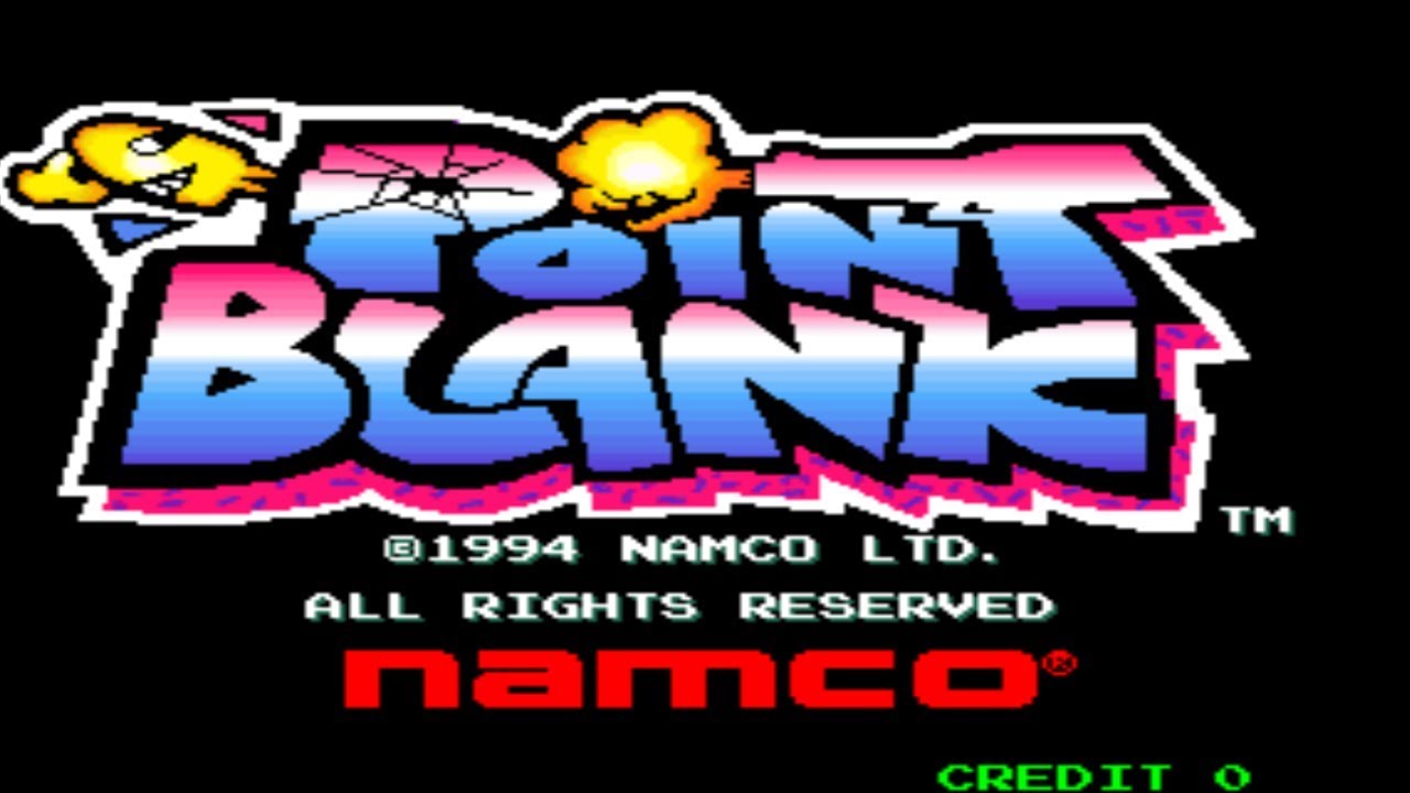 Point Blank - Classic Arcade Light Gun Game (Namco 1994) - YouTube