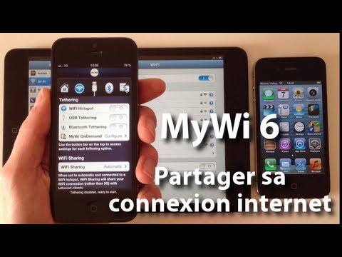 MyWi 6 - Partager la connexion 3G/4G de son iPhone et iPad - YouTube