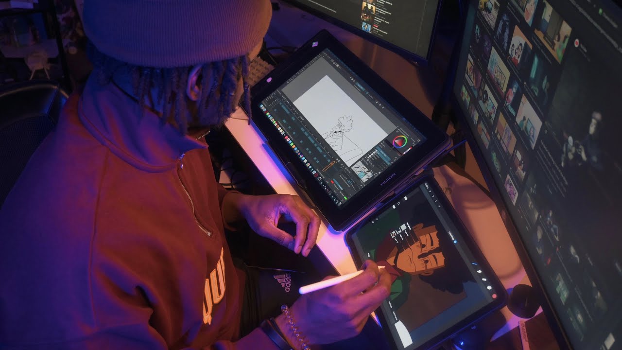 How I Make a Storytime Animation Video Phase 1 - Sketching and Lining ...