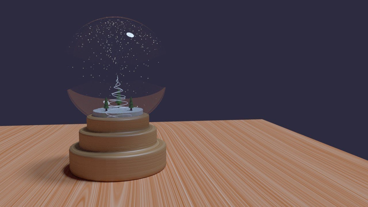 Blender Christmas Animation Tutorial- How To Create An Animated Glass ...