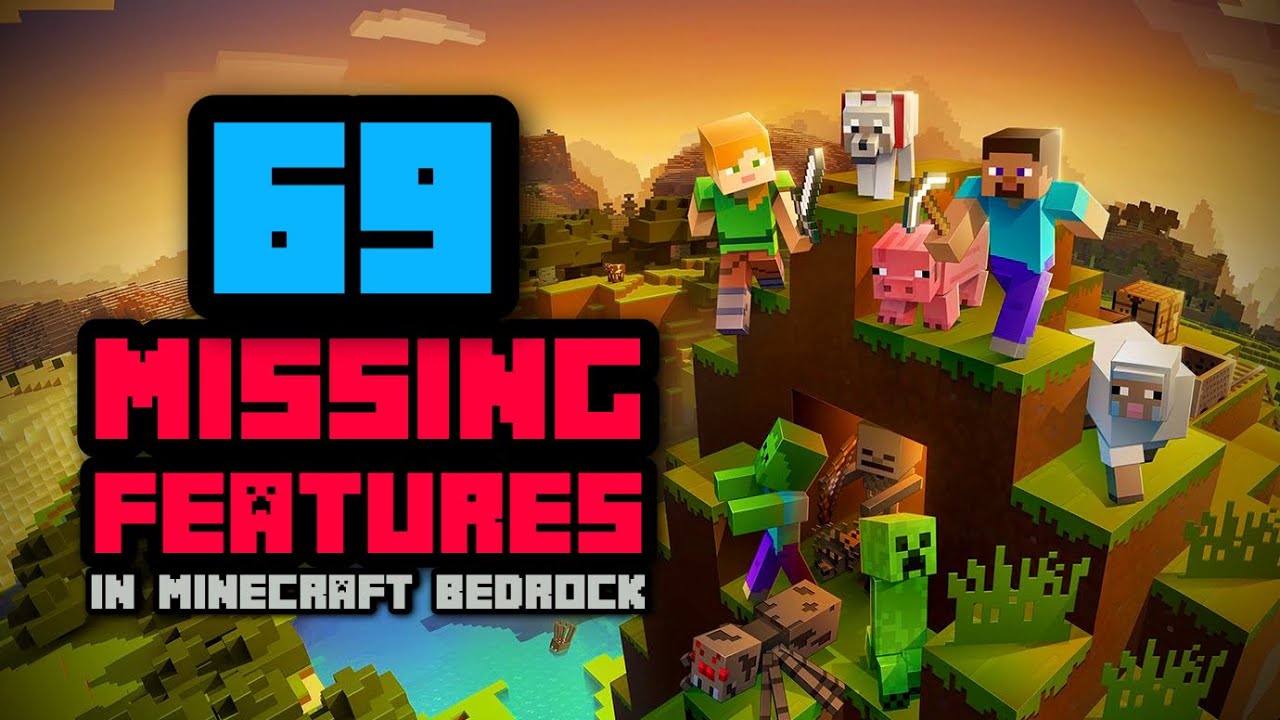 69 Java & Console Features MISSING from Minecraft Bedrock in 2021 - YouTube