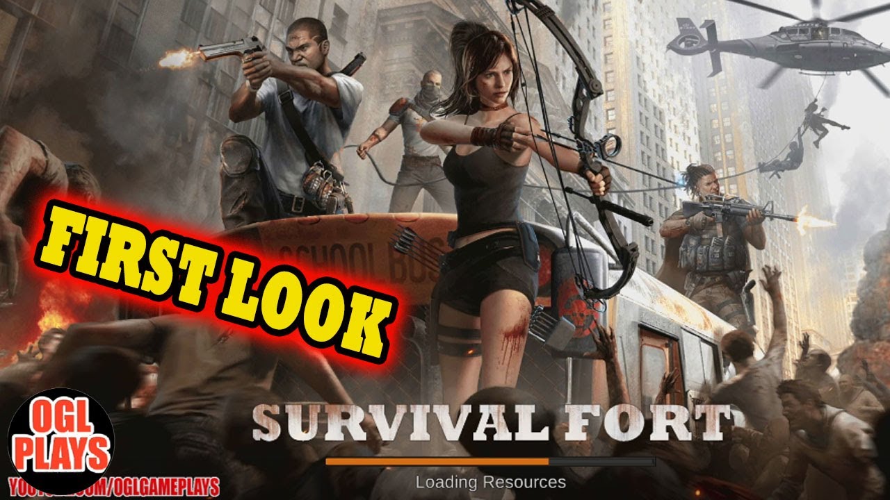 Survival Fort Strategy Gameplay First Look (Android iOS APK) - YouTube