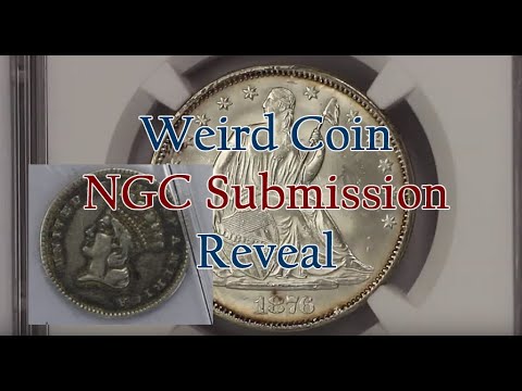 WEIRD Coin Newest NCG Submission Coin Grade Reveal Why Send Cleaned ...