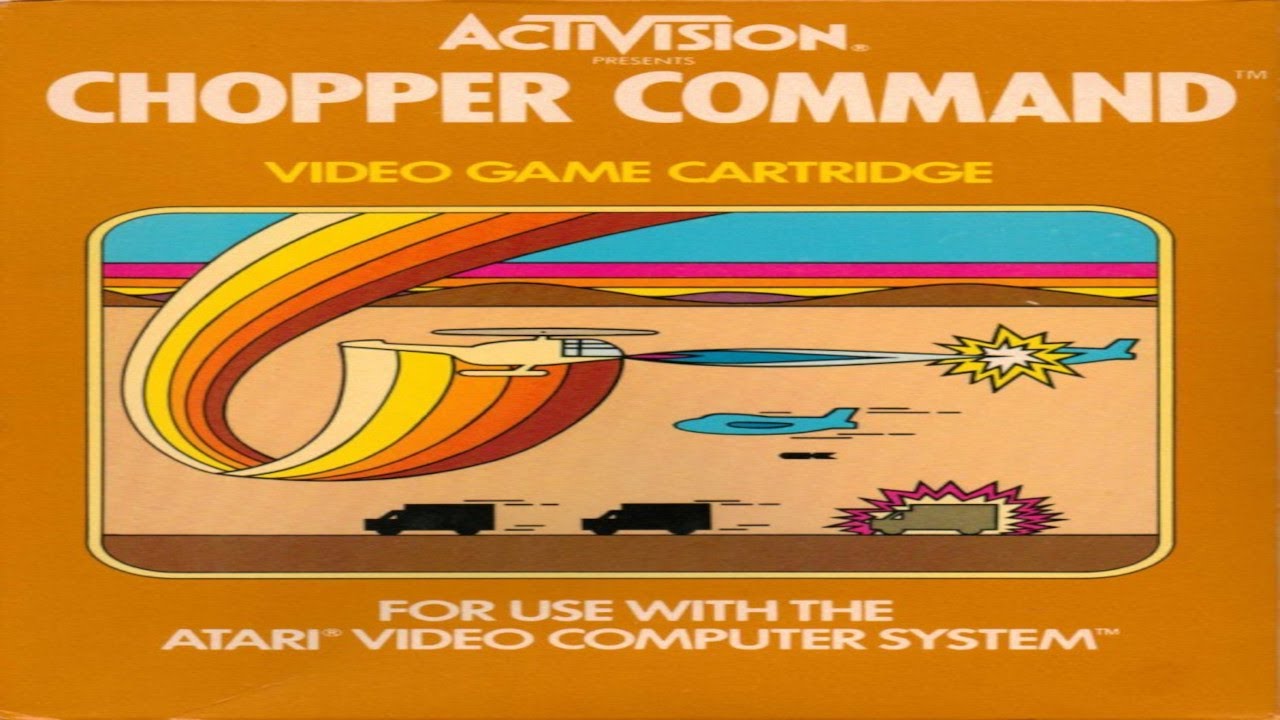 LGS: Chopper Command (Atari 2600) - Air Whiff (FLASHING LIGHTS WARNING) - YouTube