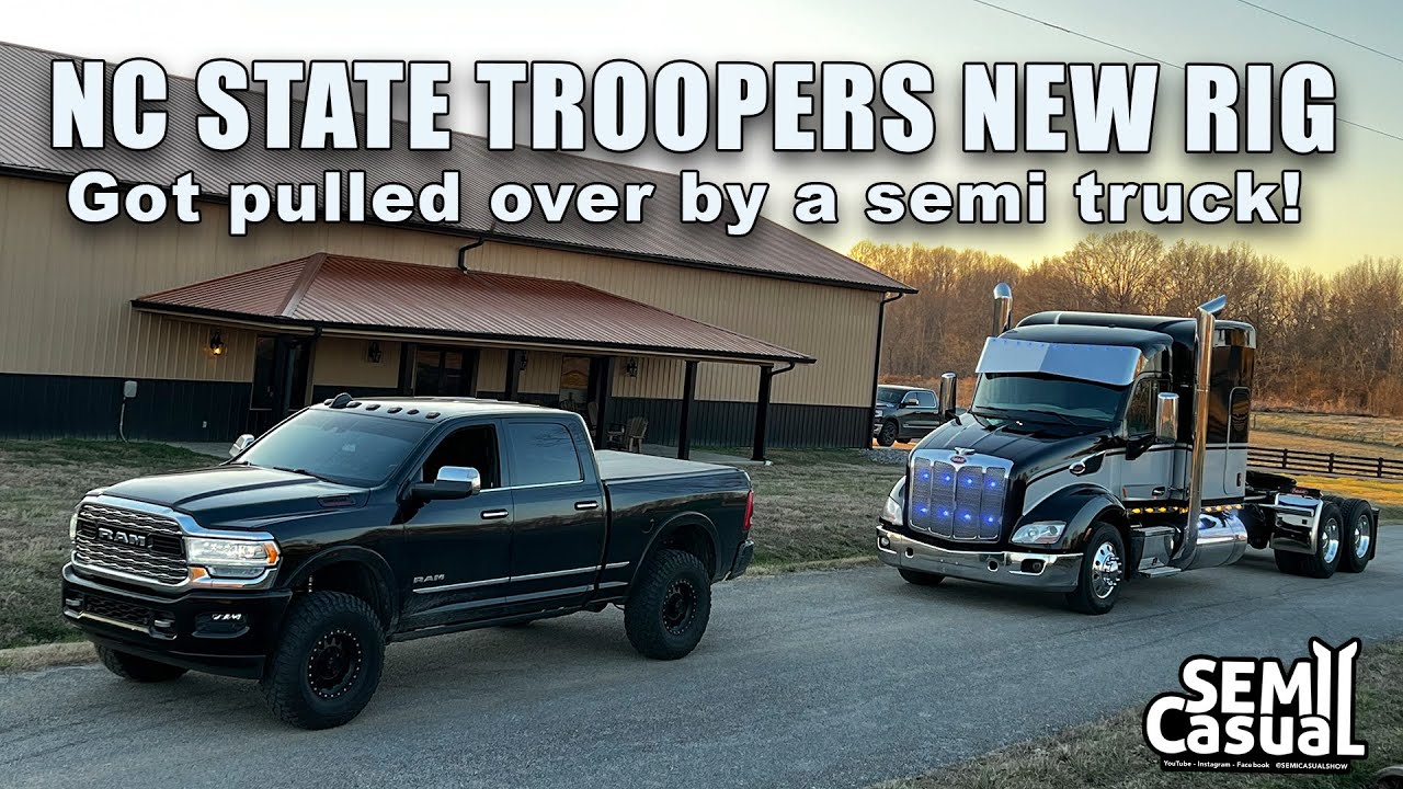 Are Police now running SEMI TRUCKS??? - YouTube
