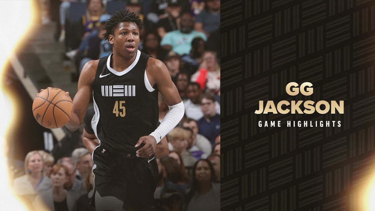 GG Jackson Highlights vs Los Angeles Lakers - YouTube
