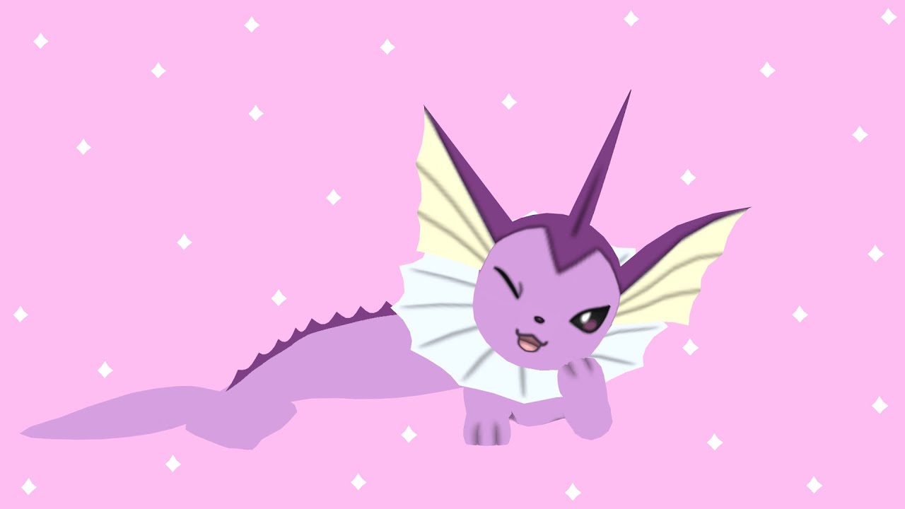 (Shiny Vaporeon) 48 Seconds of Cuteness - YouTube