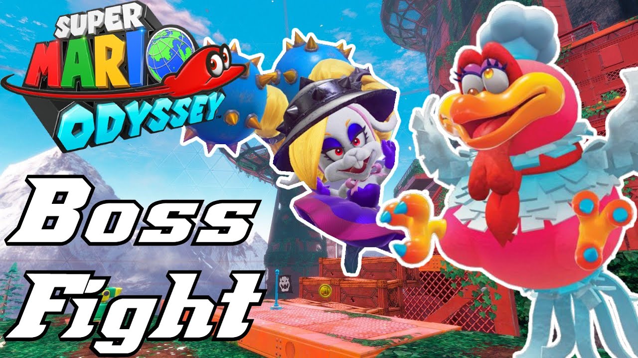 Mario Odyssey: BOSS HIGHLIGHTS - YouTube