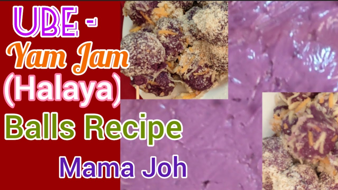 #Delicious #Ube Balls #Recipe Try and you will love it. - YouTube