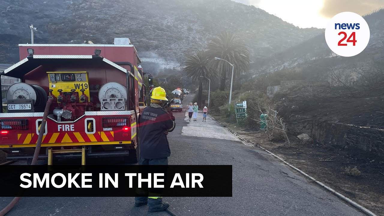 WATCH | Mountain blaze in Kalk Bay contained, emergency services on ...