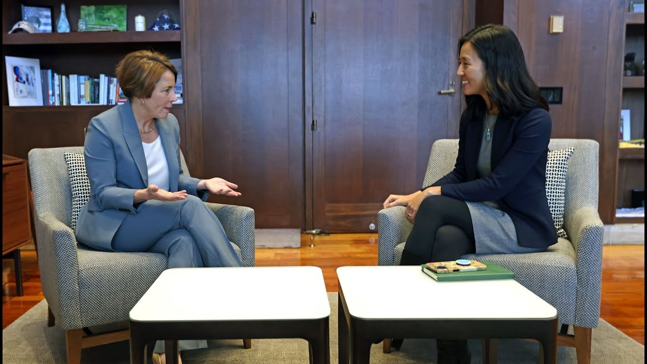 Healey, Wu meet to discuss future of relationship between Boston, state ...