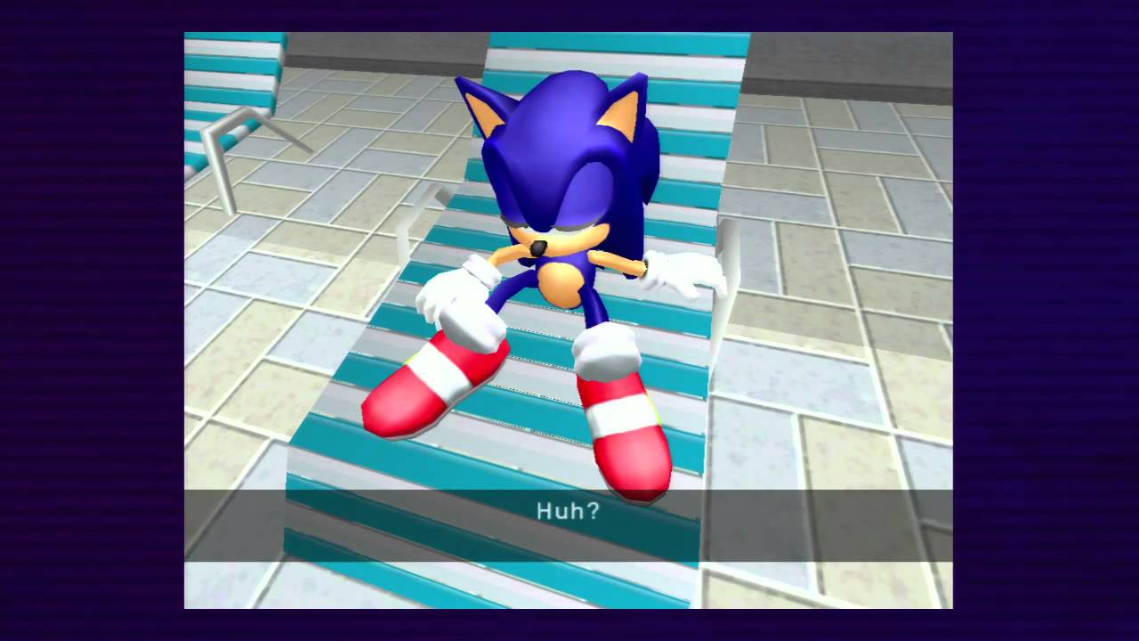 Sonic Adventure (PS3) - SONIC - Cutscene 3, Tails crash lands - YouTube