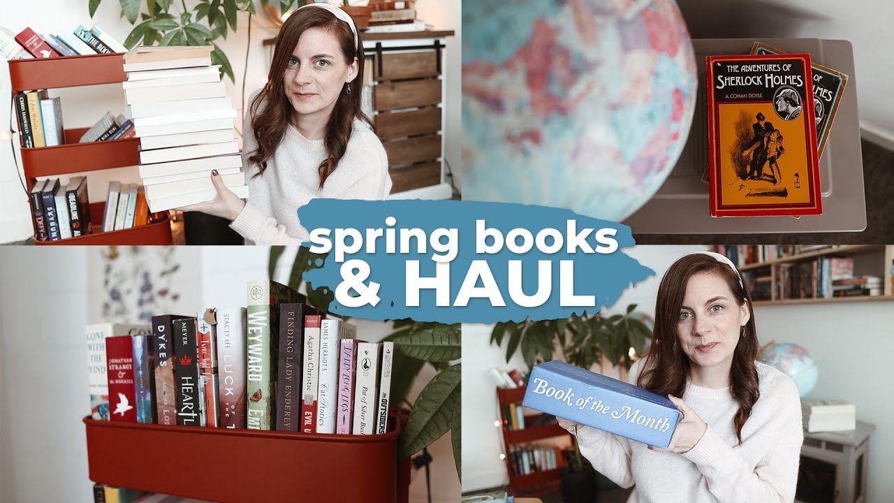 🌼 updating my TBR CART with SPRING 🌼 books PLUS a Book Outlet, Thrift ...
