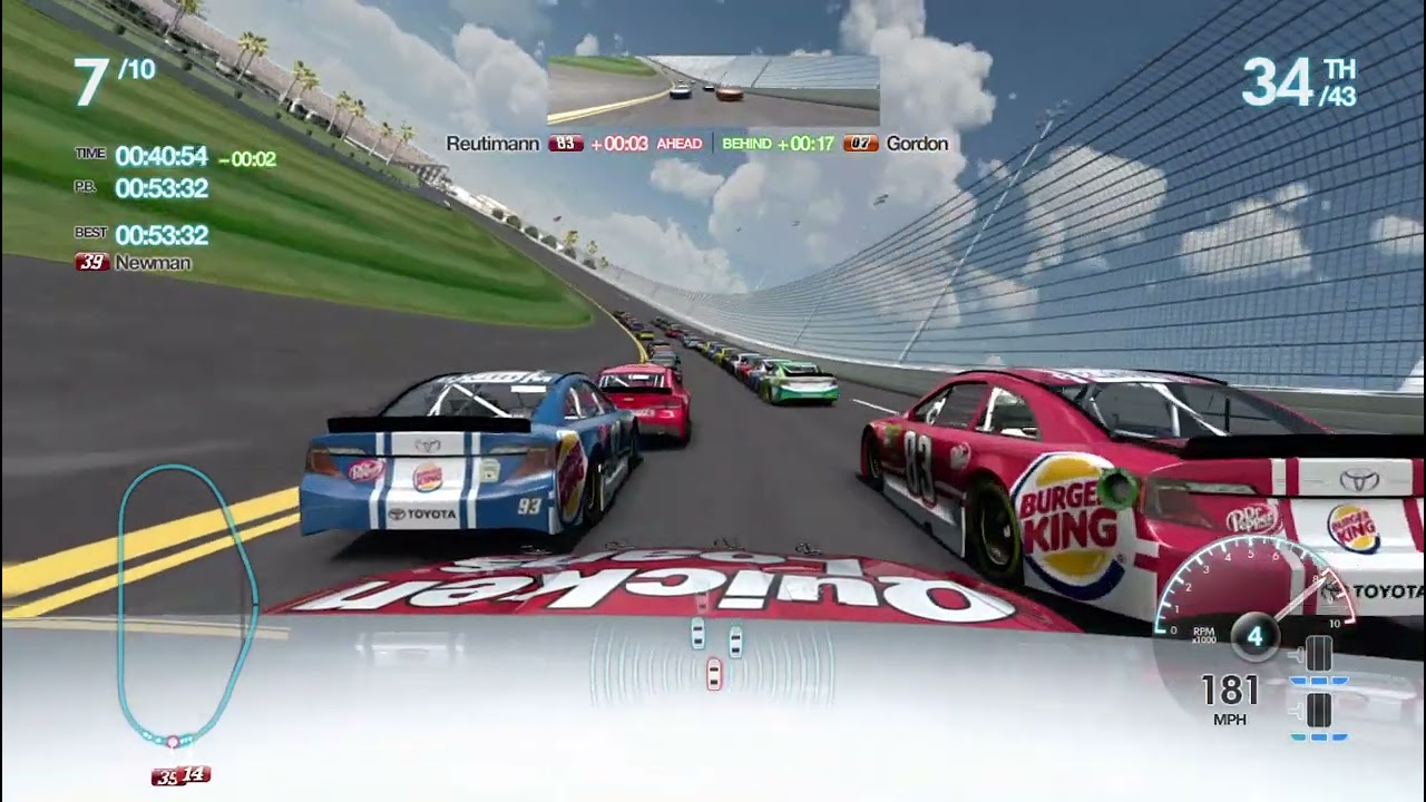 NASCAR The Game 2013 Ryan Newman Daytona - YouTube