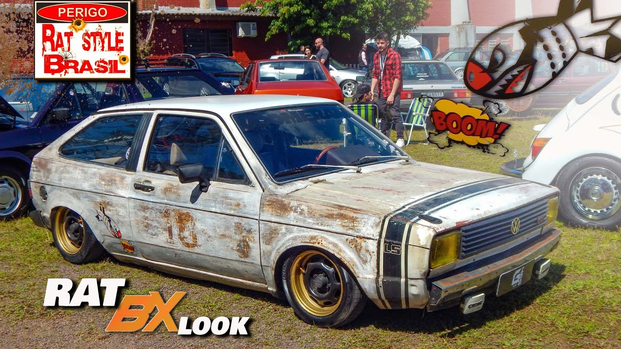 Gol BX Rat Look - YouTube