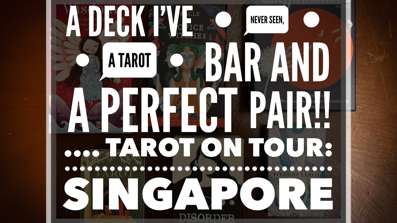 A deck I’ve never seen, a tarot bar and a perfect pair! Tarot on Tour ...