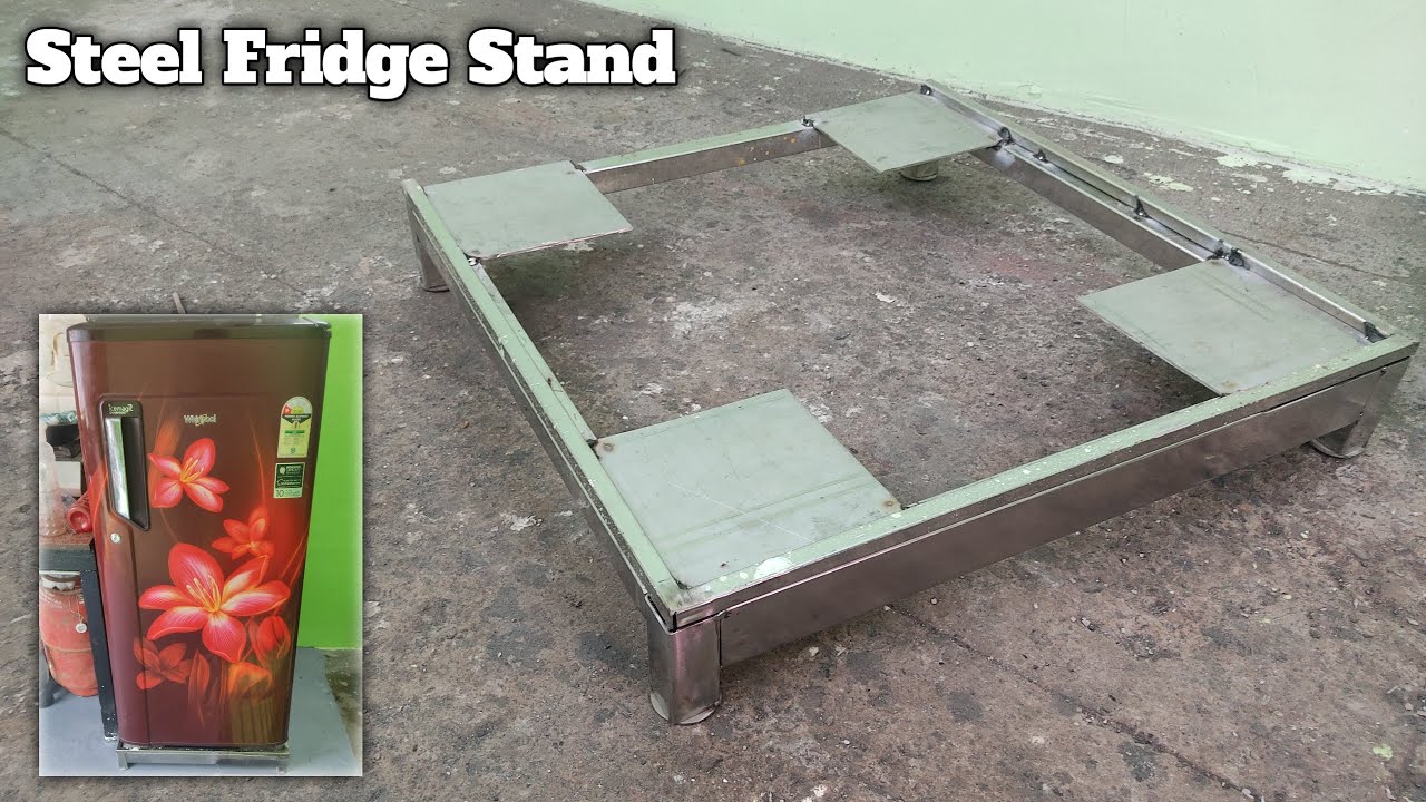 Beautiful Steel Fridge Stand For Home || घर के Fridge के लिए स्टील का ...
