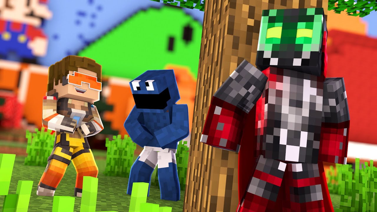 Minecraft Mario HIDE N SEEK "BEST HIDER" #1 (Roleplay Minigame) - YouTube