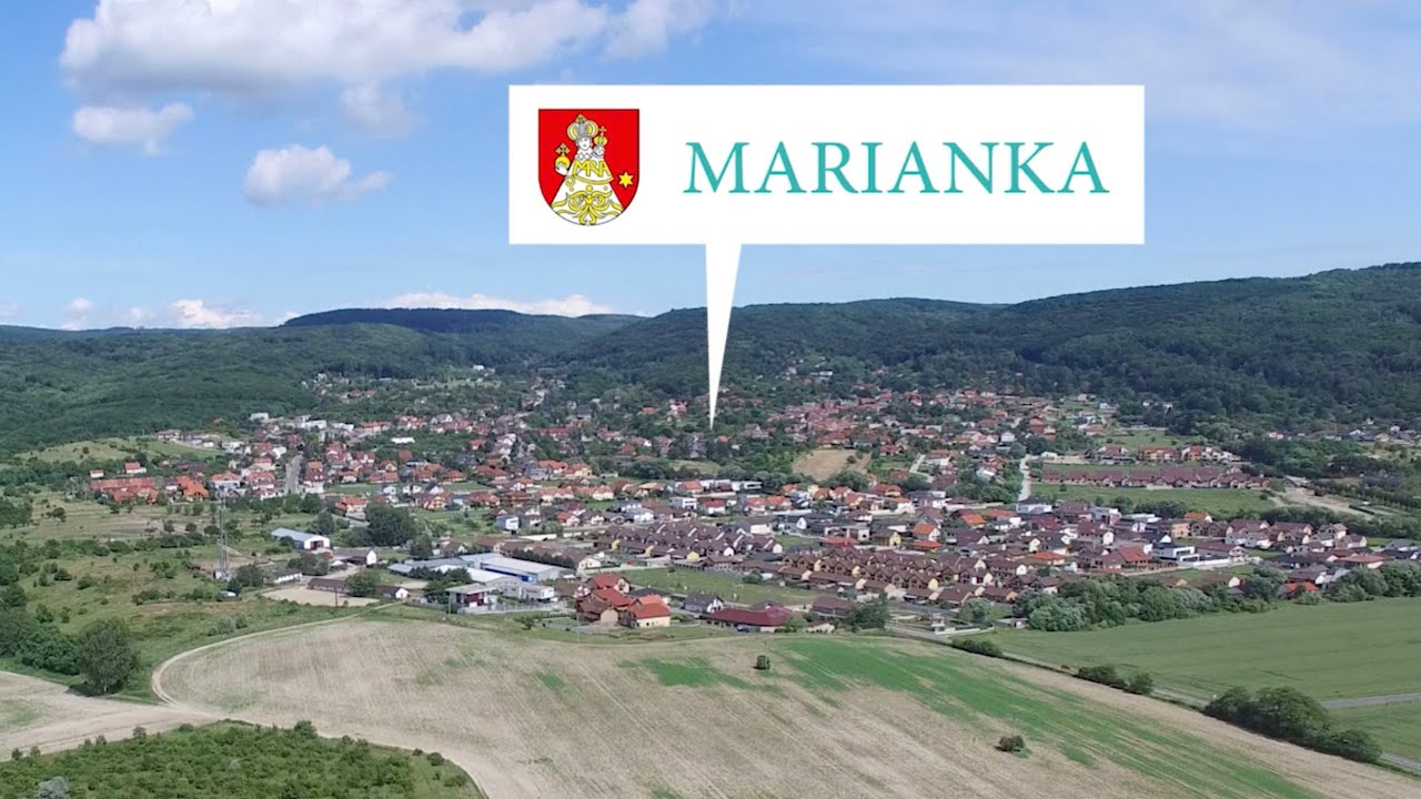 Marianka & 360 aerial view around - YouTube