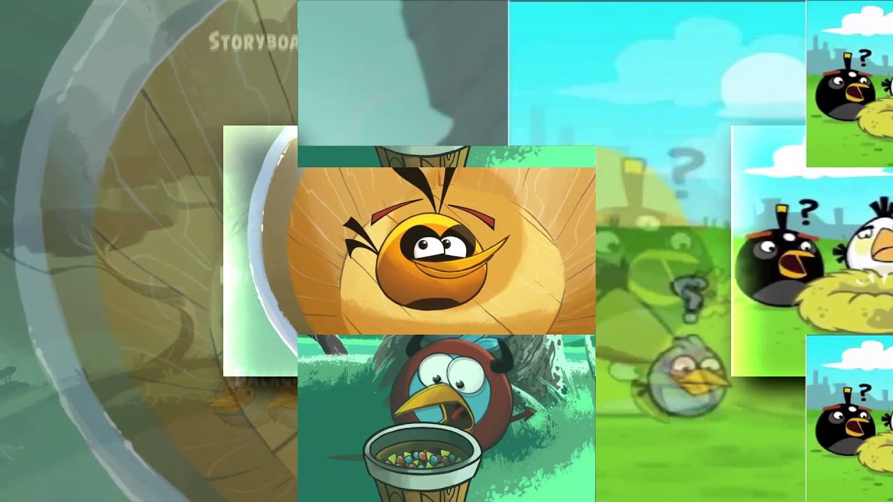 3 Angry Birds Scans - YouTube