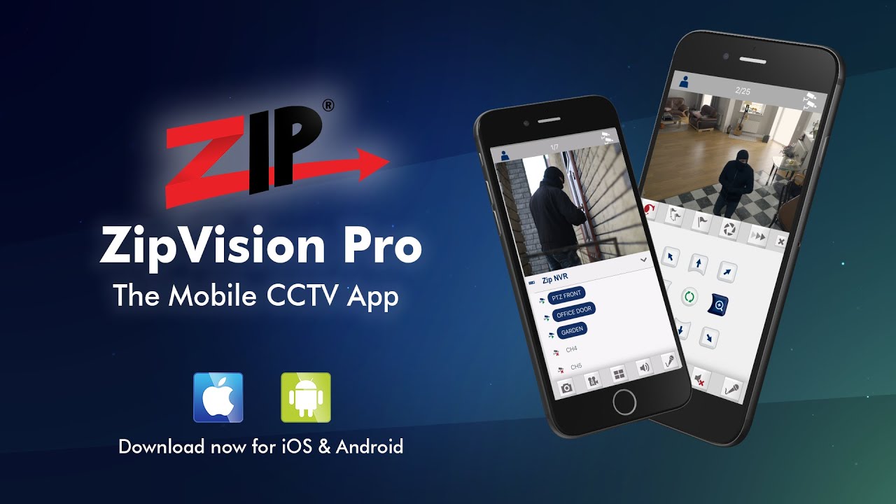 Mobile CCTV App - ZipVision Pro | System Q UK - YouTube