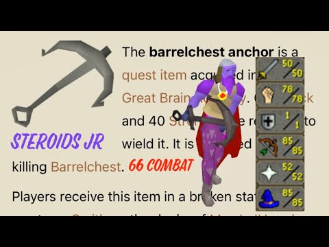 UNSTOPPABLE ANCHOR PKING AT 66 COMBAT | STEROIDS Jr | OSRS PKING ...