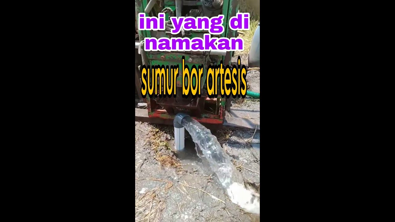 proses pengeboran sumur artesis //sumur bor dalam// - YouTube