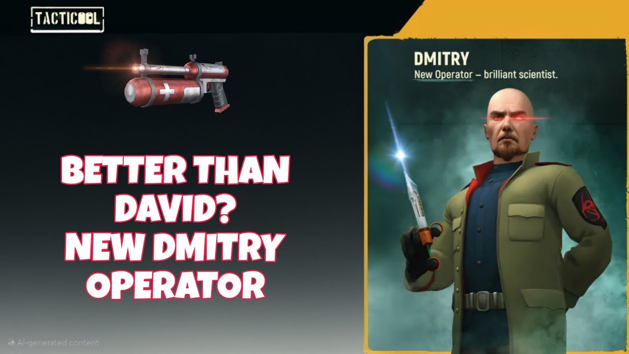 Tacticool: New Dmitry legendary operator!! - YouTube