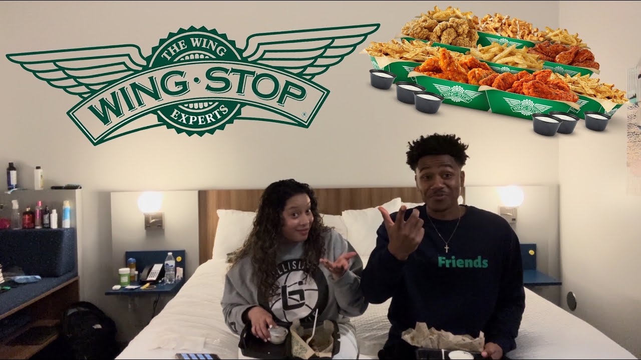 WINGSTOP MUKBANG🍗 + Q&A - YouTube