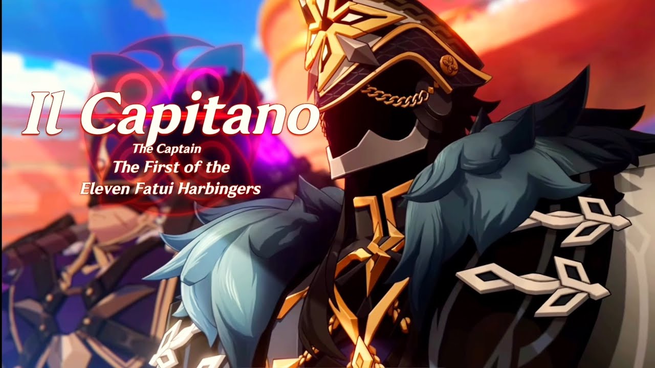 Capitano All fighting scenes Genshin Impact - YouTube