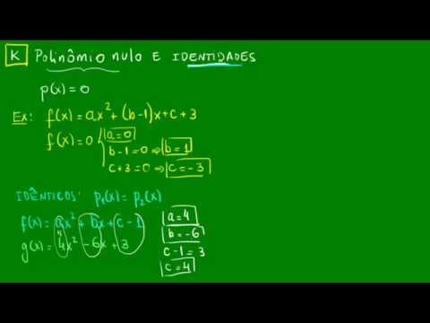 Polinômio nulo e identidades - Matemática - YouTube