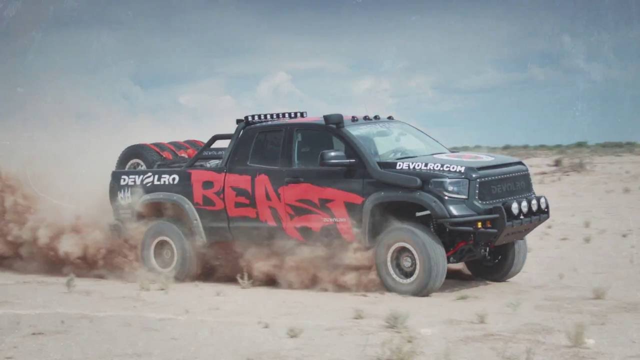 DEVOLRO DAKAR: Toyota Tundra Desert Rally. Custom Armoring & Tuning. +1 ...