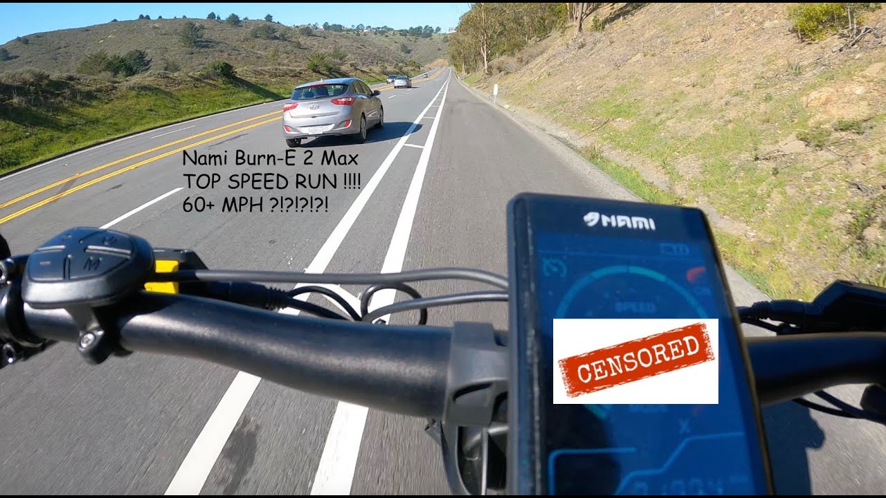 Nami Burn-E 2 Max TOP SPEED RUN !!! (SPEED WOBBLE) - YouTube