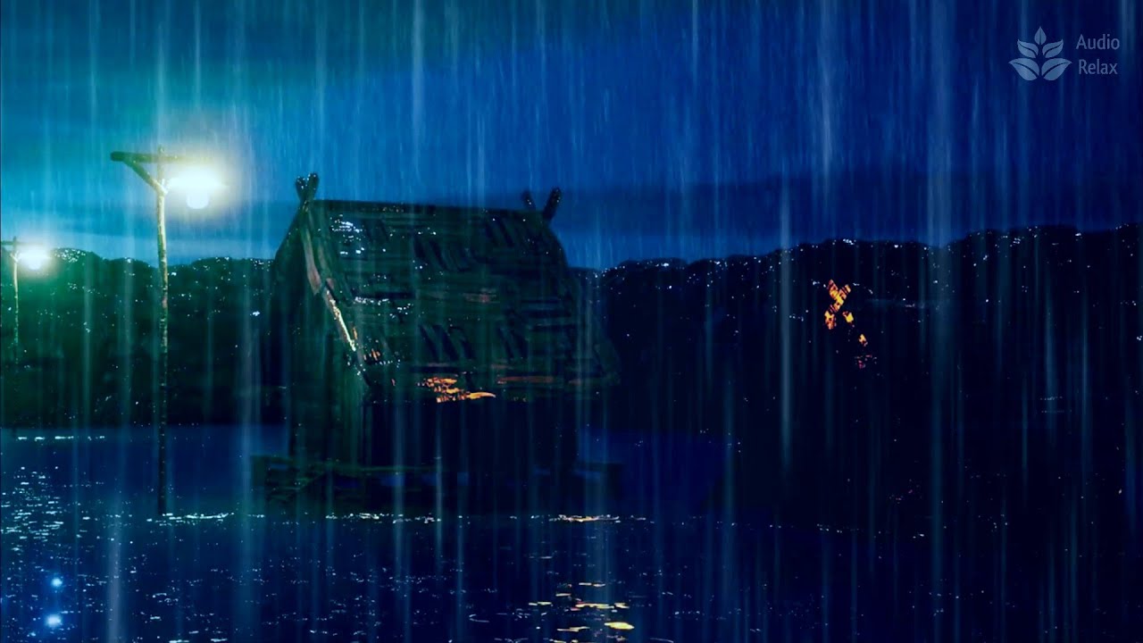 Guaranteed Sleep in 5 Minutes! Relaxing Rainstorm Sounds for Sleep ...