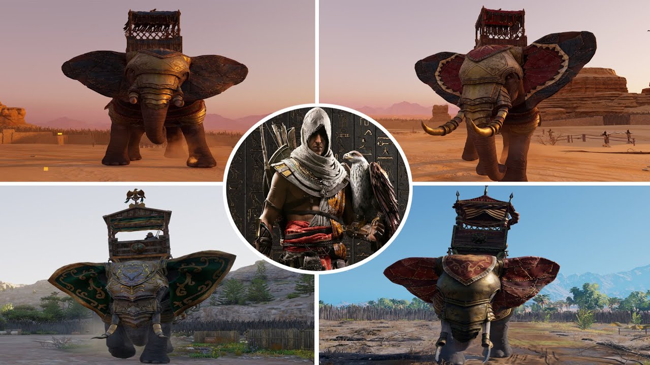AC Origins: Prey on All War Elephants with High Action Dual Blades ...