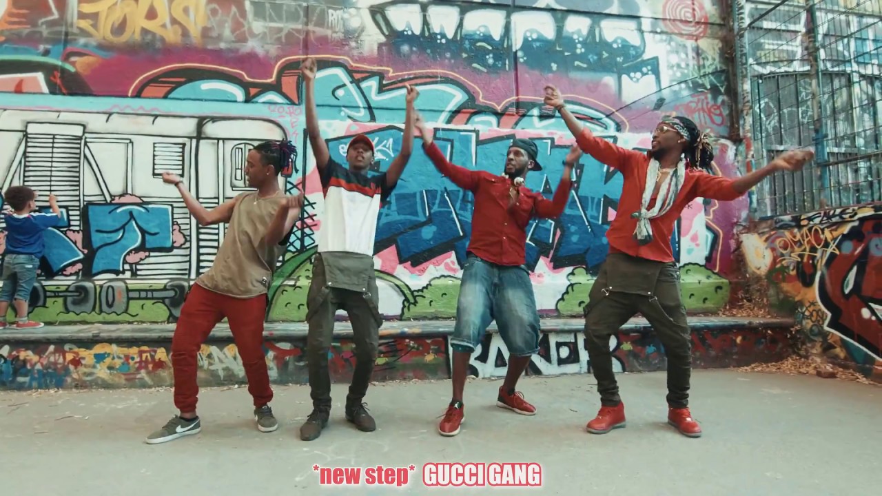 GUCCI GANG Dancehall Step by Camron 1 Shot - YouTube