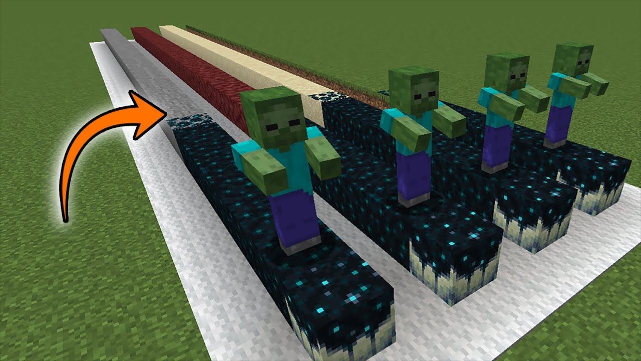 which Block is most affected by Sculk Catalyst?? - YouTube