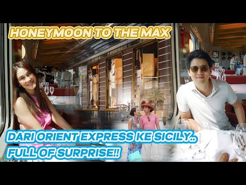 HONEYMOON ROMANTIS DI ITALIA! LUNA MAYA & MAXIME NAIK ORIENT EXPRESS 🚆✨