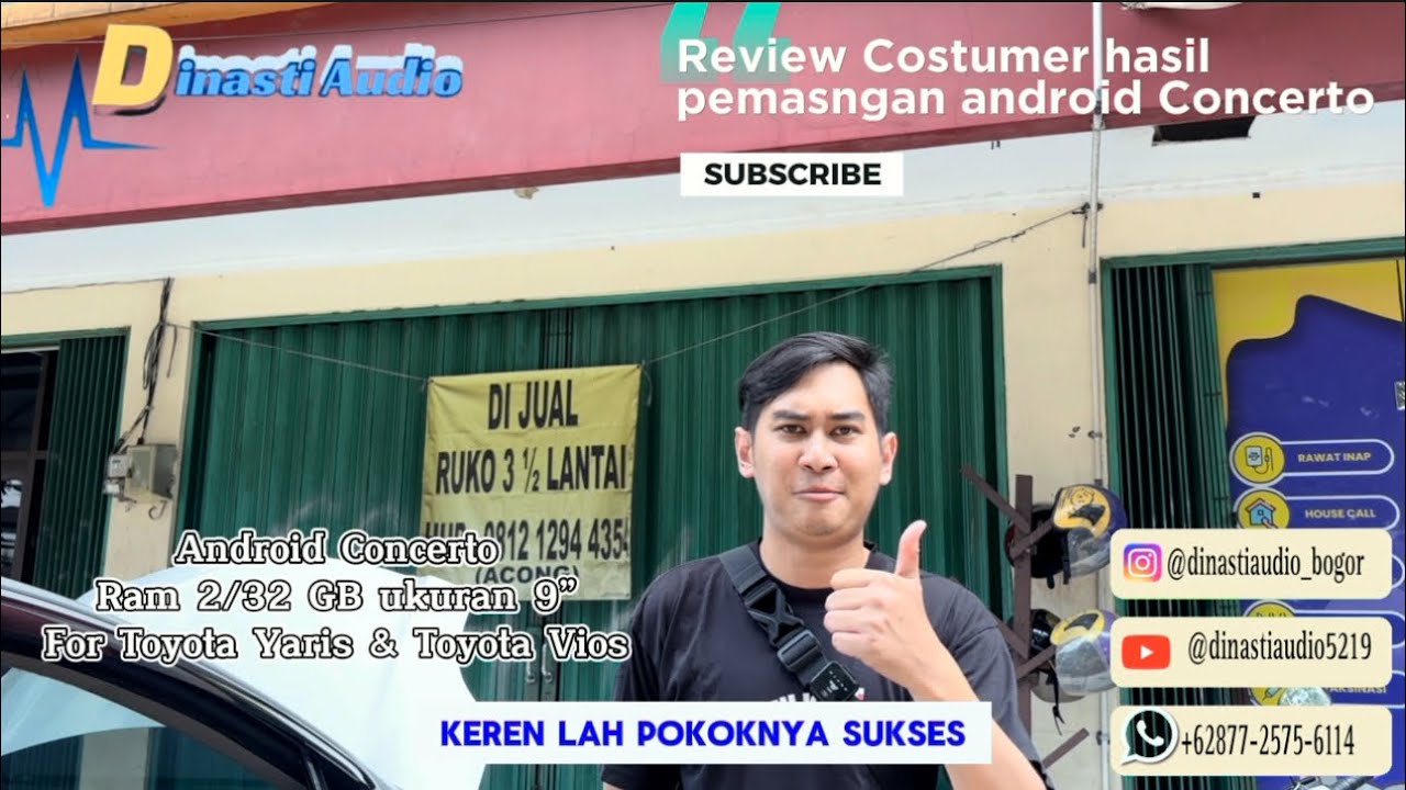 Rekomendasi Head Unit Android Concerto 2/32 ukr 9” inch & Review ...