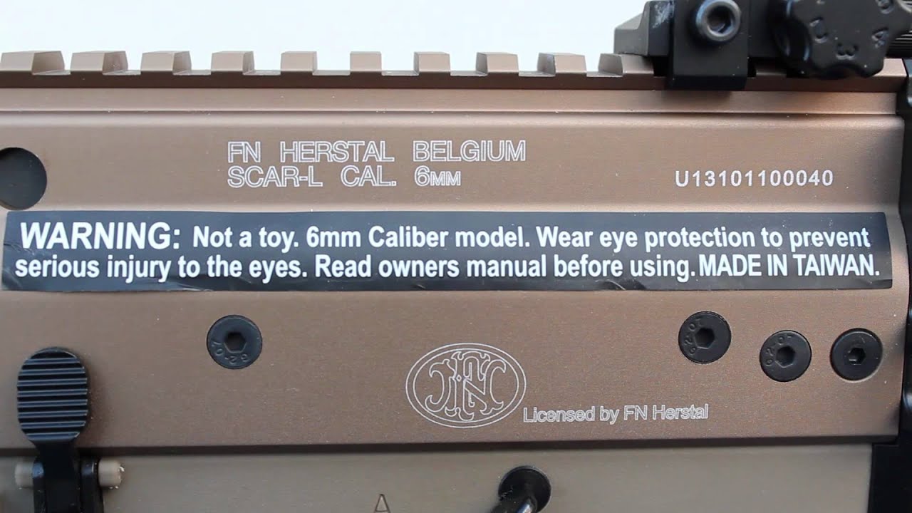G&G Scar aeg review (officially licensed) by Watchalewknat ...