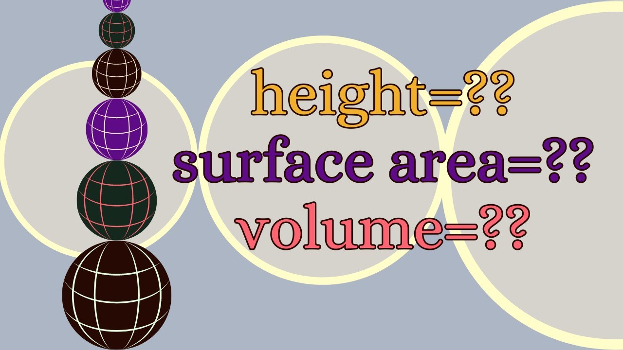 An infinite stack of spheres paradox. - YouTube