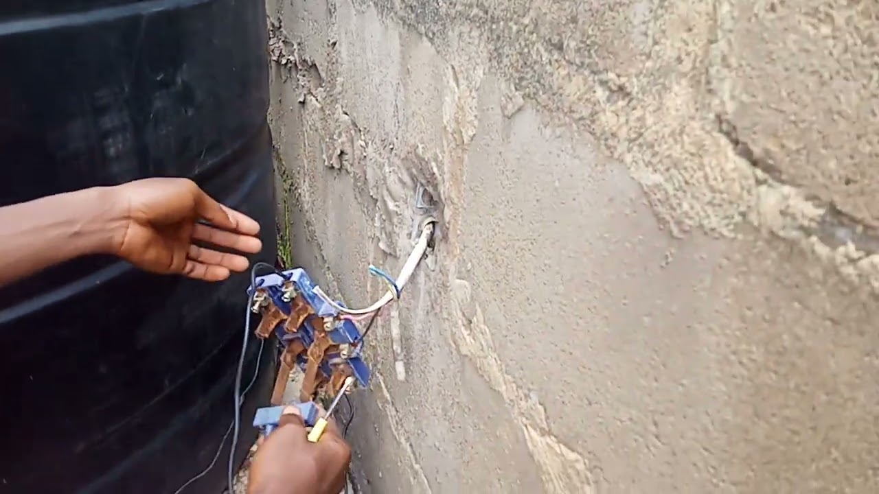 HOW TO CONNECT/REPAIR PUMPING MACHINE AND CHANGEOVER SWITCH TO POWER IT ...