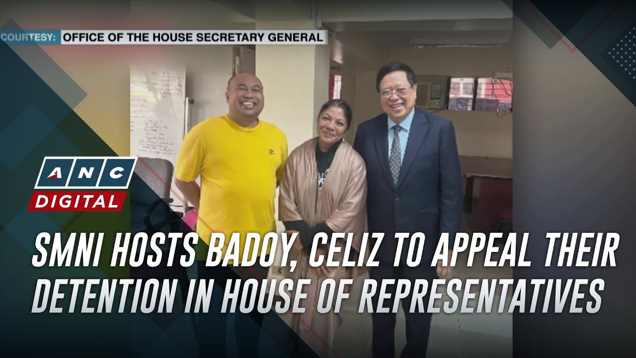 SMNI hosts Badoy, Celiz to appeal their detention in House of ...
