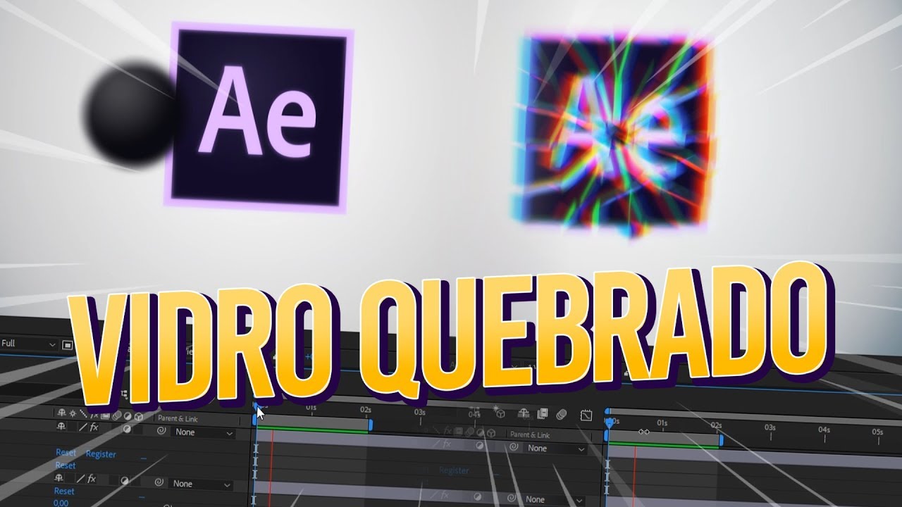 QUEBRANDO TUDO no AFTER EFFECTS - Efeito Shatter Vidro Quebrado - YouTube